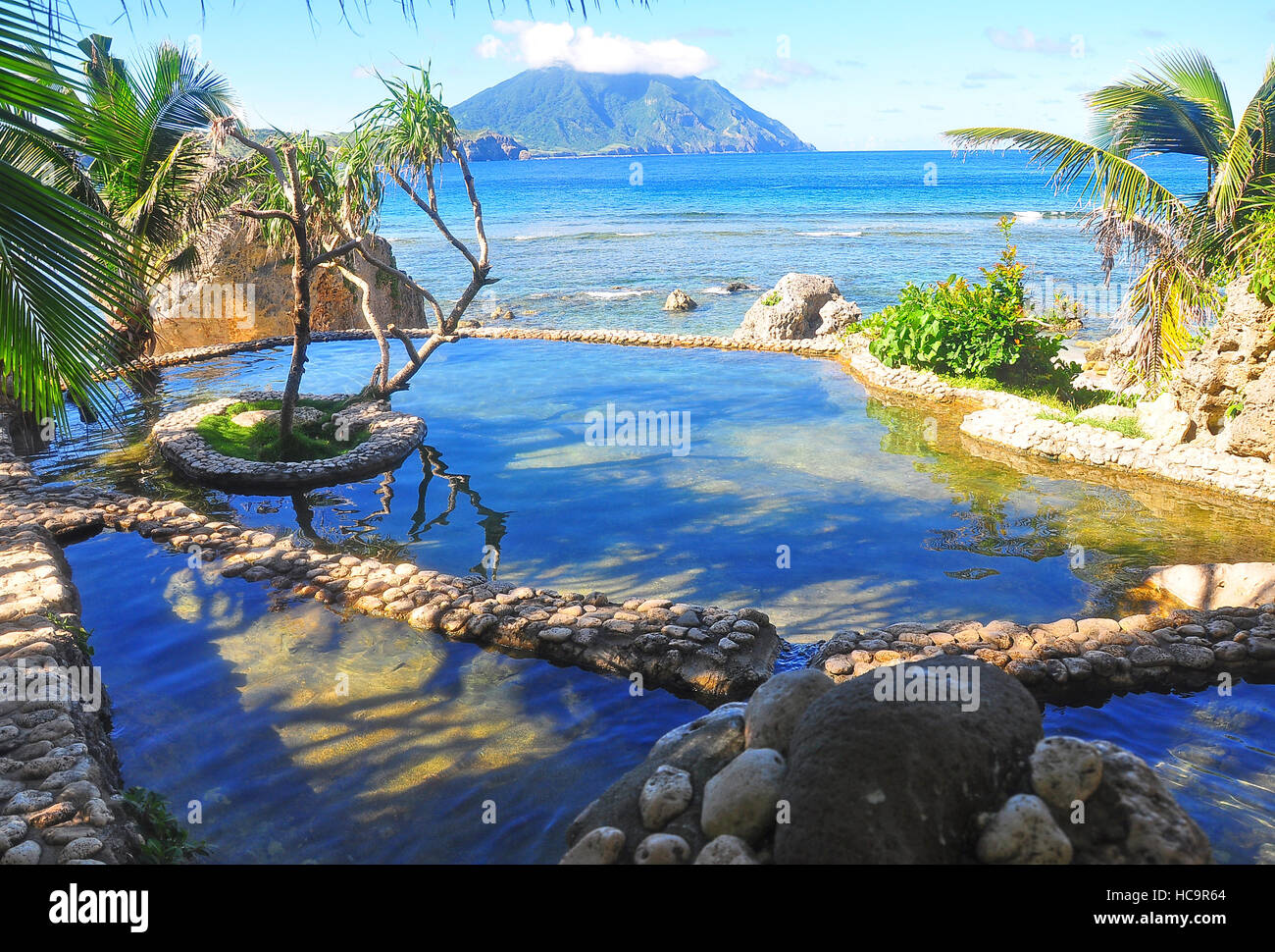 Racuh-a-Idi or the Fountain of Youth with a view of Mt. Irayat in ...
