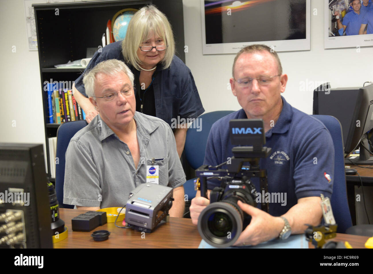 A BEAUTIFUL PLANET, from left: cinematographer James Neihouse, director ...