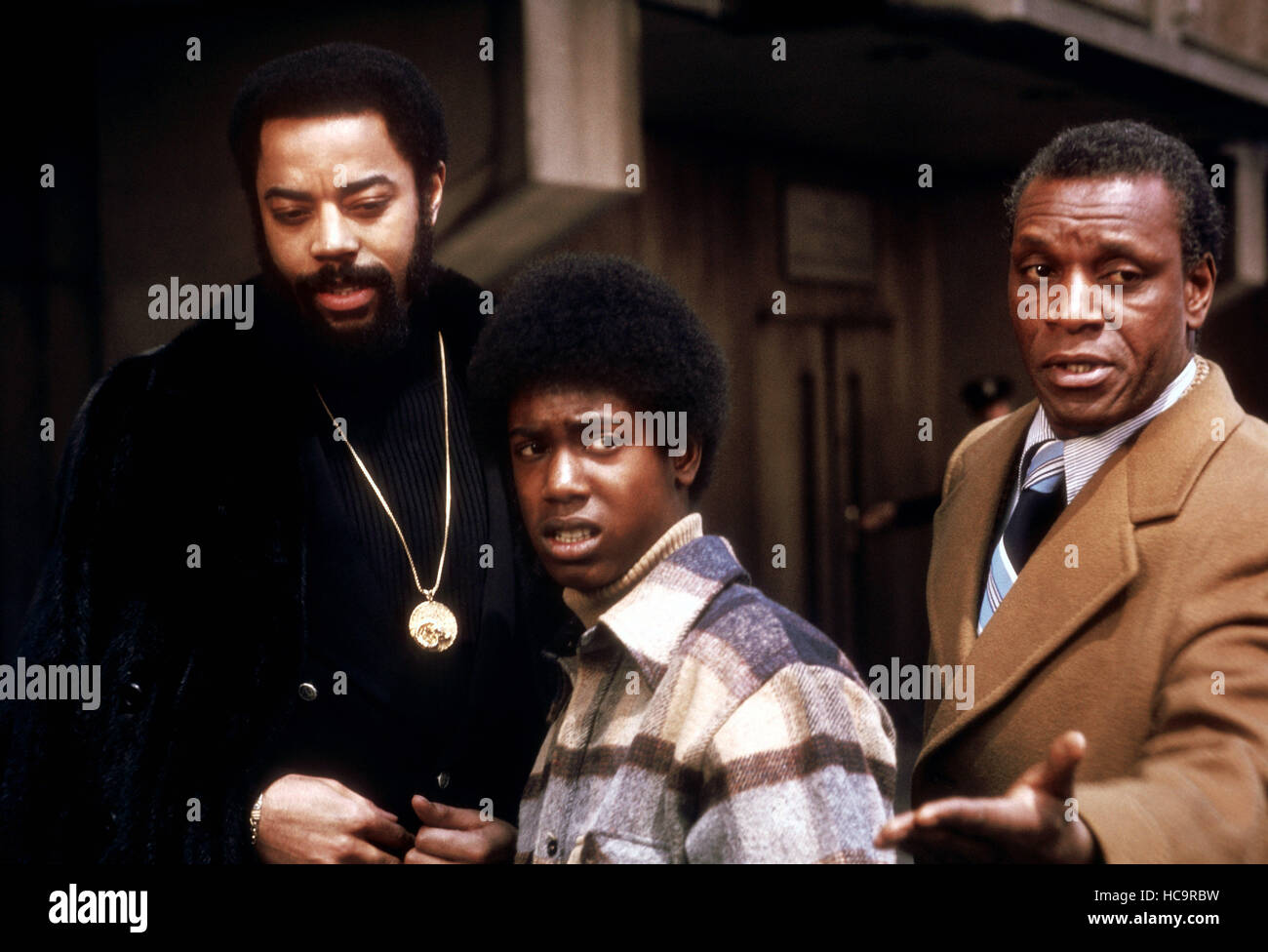 AARON LOVES ANGELA, Walt Frazier, Kevin Hooks, Moses Gunn, 1975 Stock ...