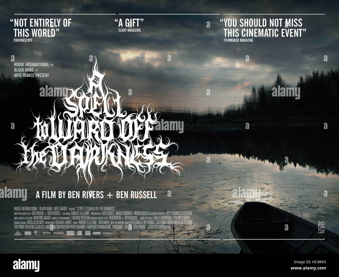 A SPELL TO WARD OFF THE DARKNESS, British poster, 2013. ©Zootrope Films ...