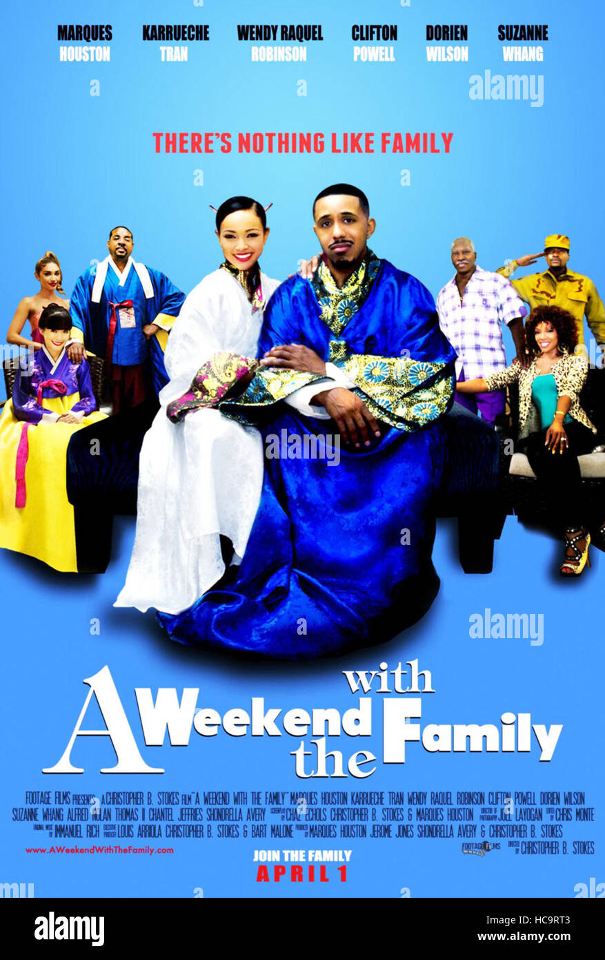 A WEEKEND WITH THE FAMILY, US poster, from left: Chantel Jeffries ...