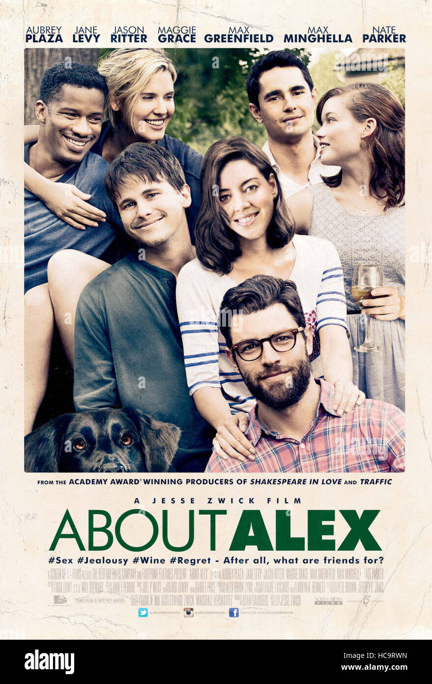 ABOUT ALEX, US poster art, from left: Nate Parker, Maggie Grace, Jason ...
