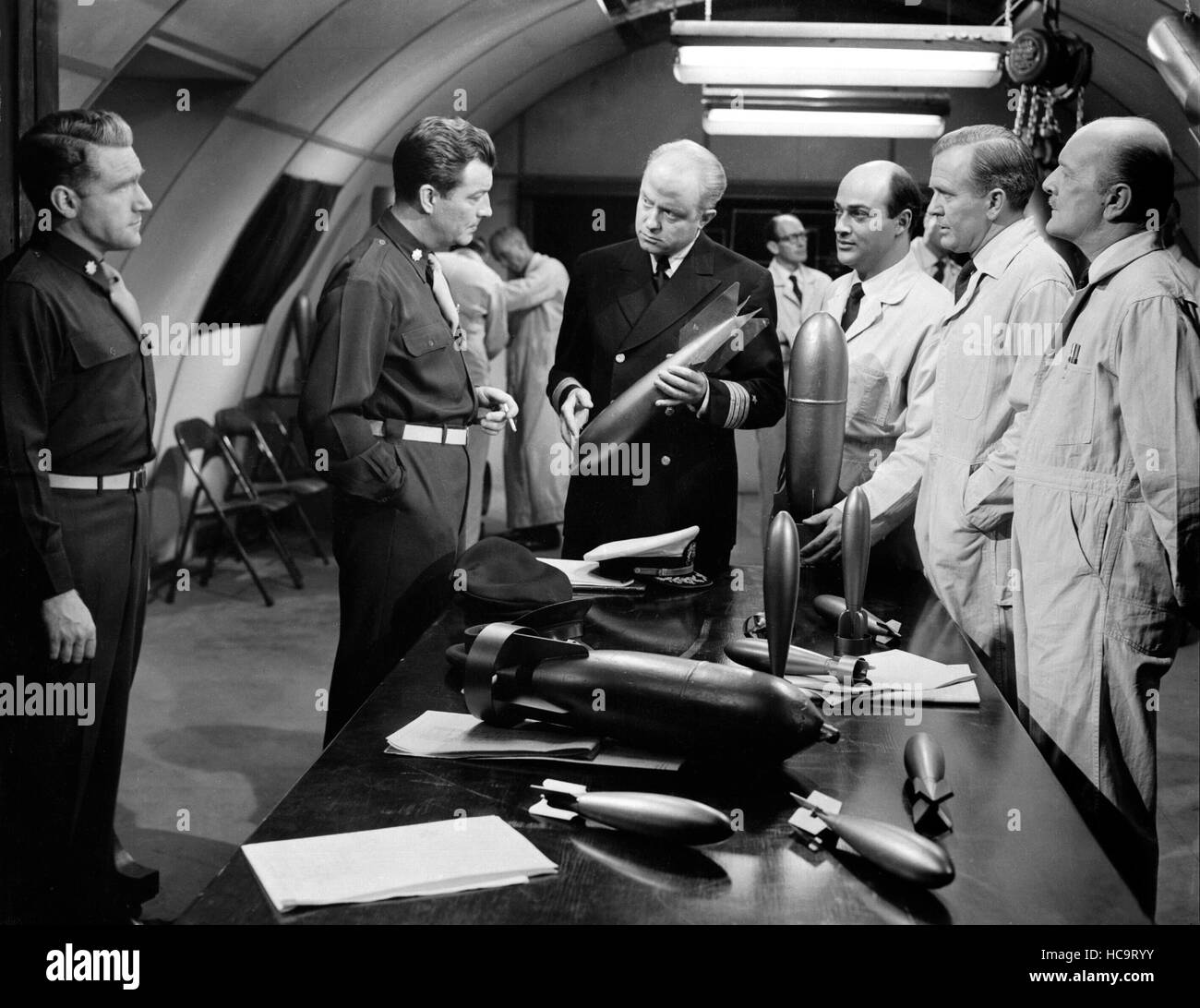 ABOVE AND BEYOND, James Whitmore, Robert Taylor, Larry Gates, Lawrence ...
