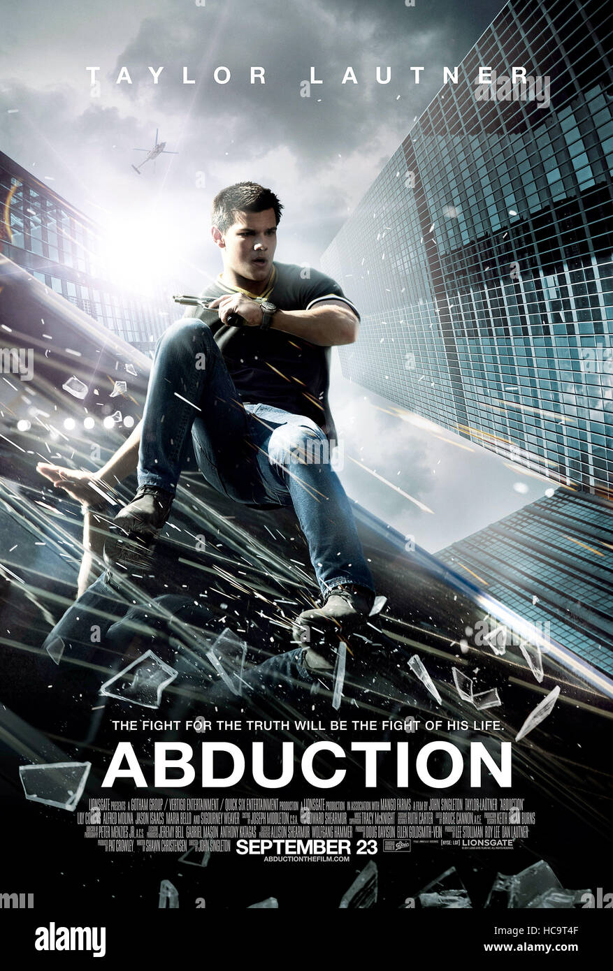 ABDUCTION, US poster art, Taylor Lautner, 2011. ©Lionsgate/courtesy ...