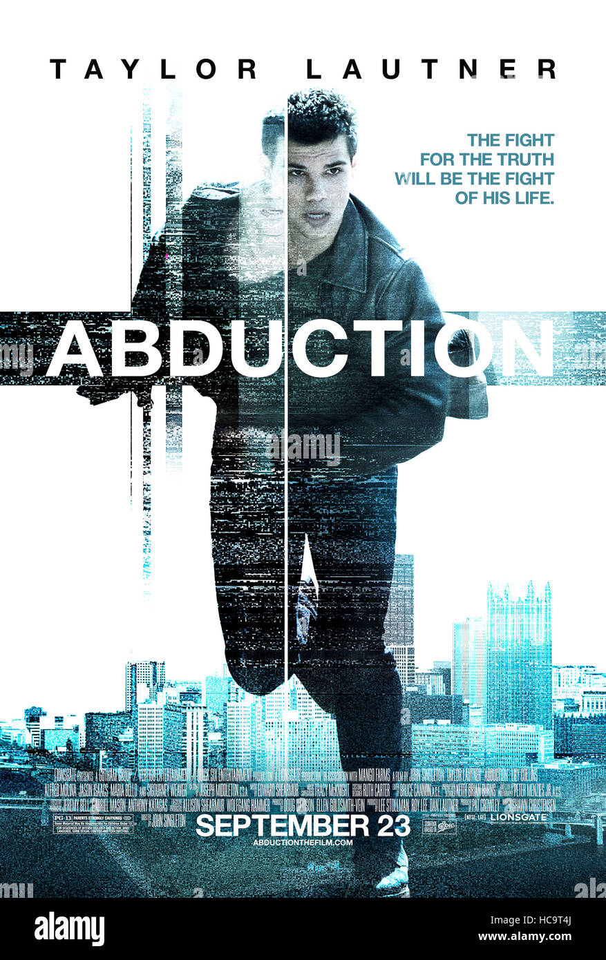 ABDUCTION, US poster art, Taylor Lautner, 2011. ©Lionsgate/courtesy ...