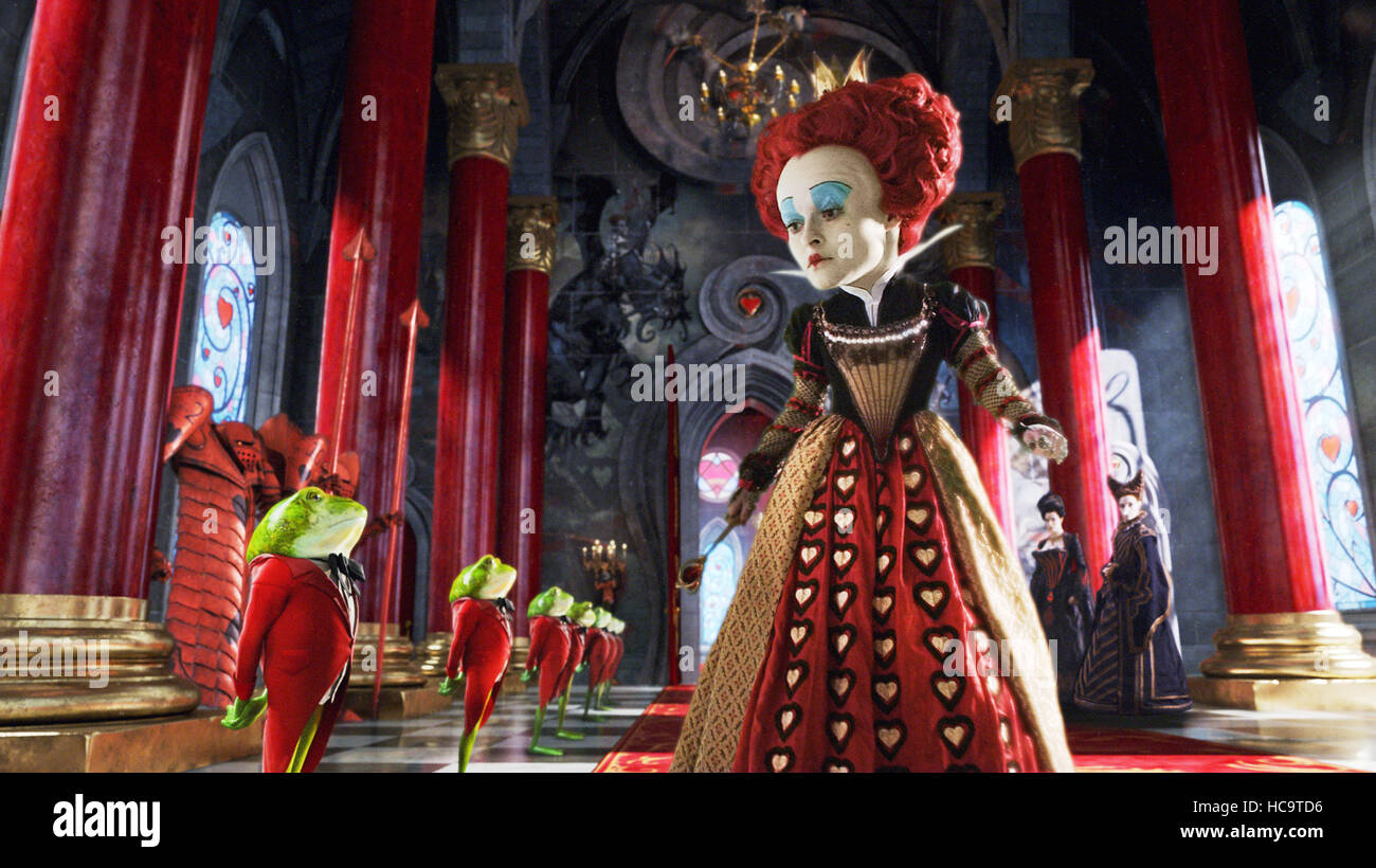 ALICE IN WONDERLAND, Helena Bonham Carter as The Red Queen, 2010. ©Walt ...
