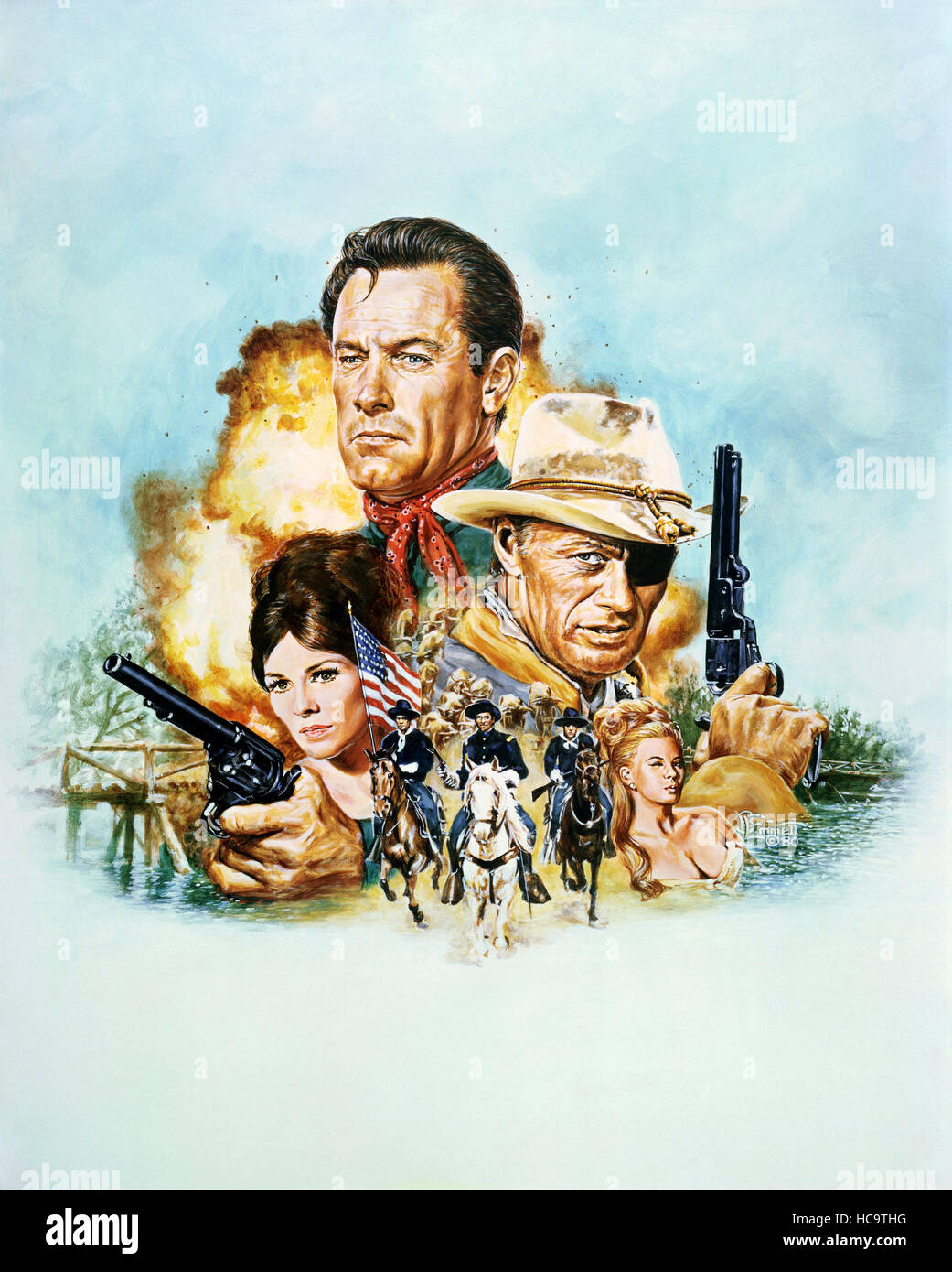 ALVAREZ KELLY, from left: Janice Rule, William Holden, Richard Widmark, Victoria Shaw, 1966 ...