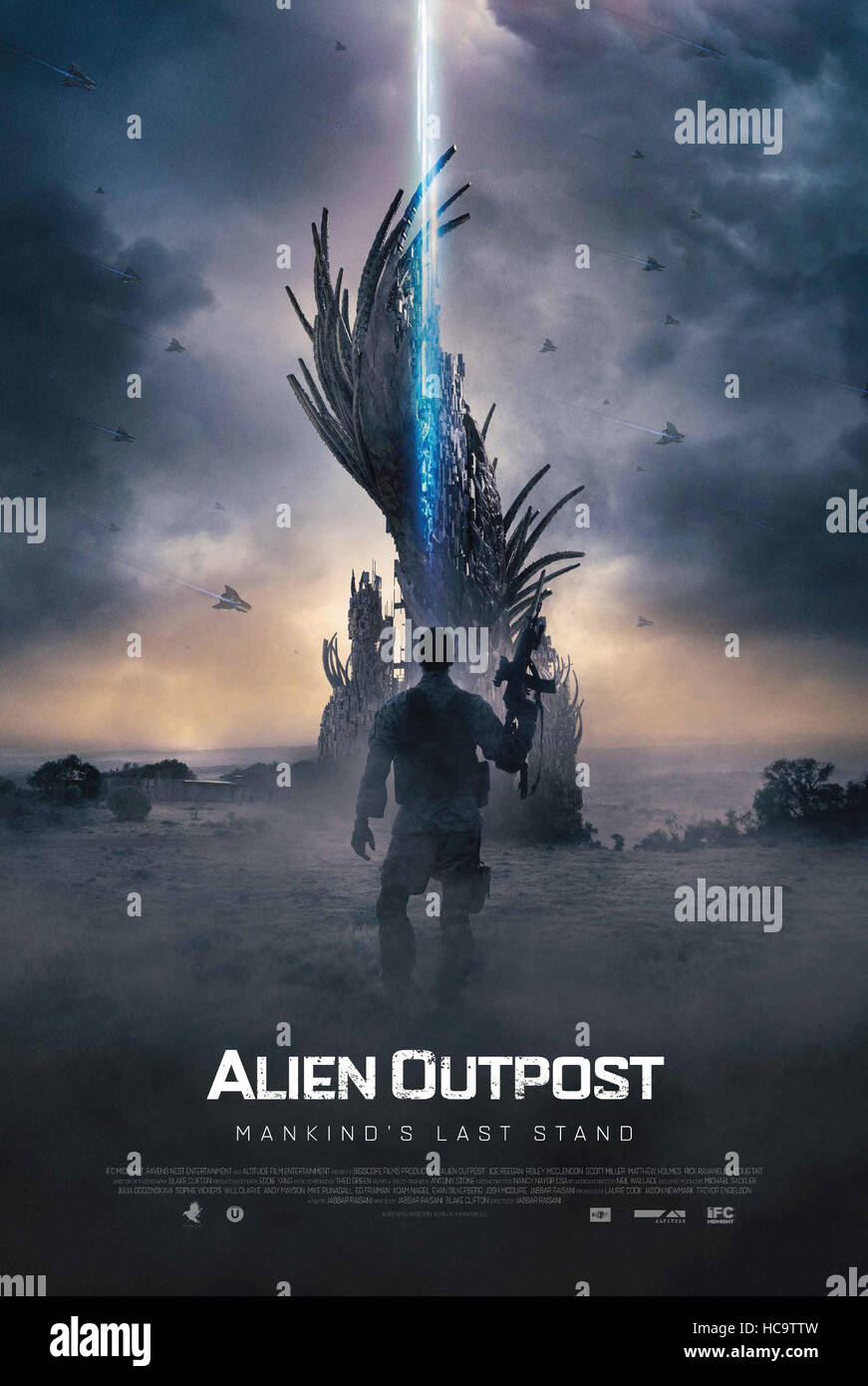 ALIEN OUTPOST, US poster, 2014. ©IFC Midnight/courtesy Everett ...
