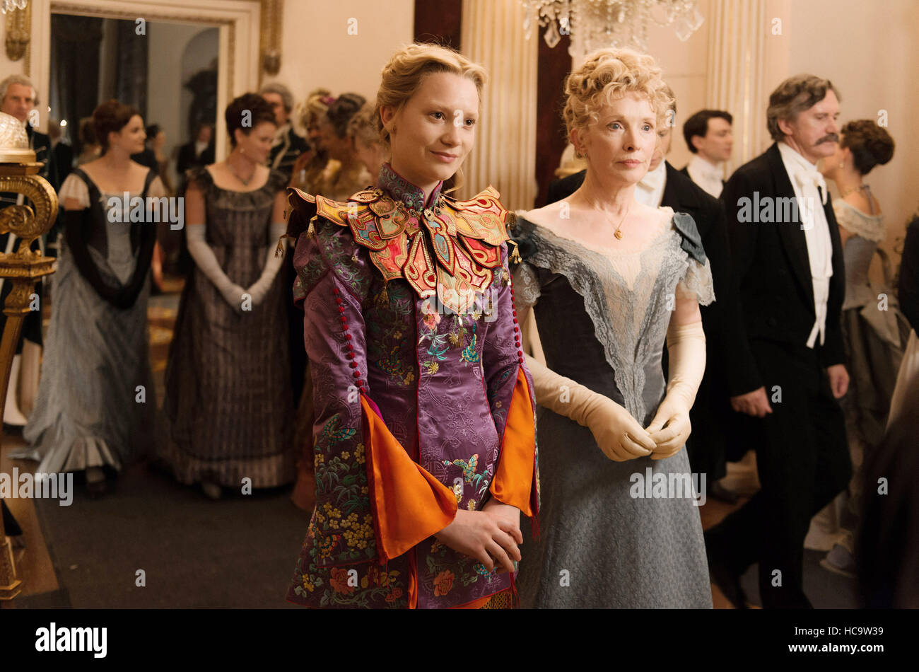 ALICE THROUGH THE LOOKING GLASS, from left: Mia Wasikowska is Alice ...