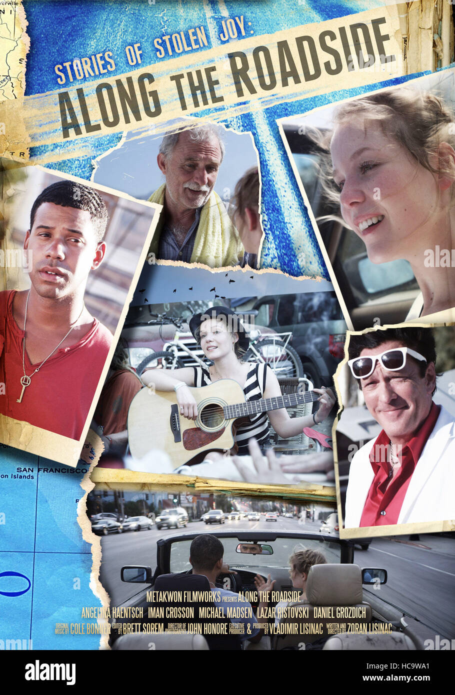 ALONG THE ROADSIDE, International poster art, Iman Crosson (left ...