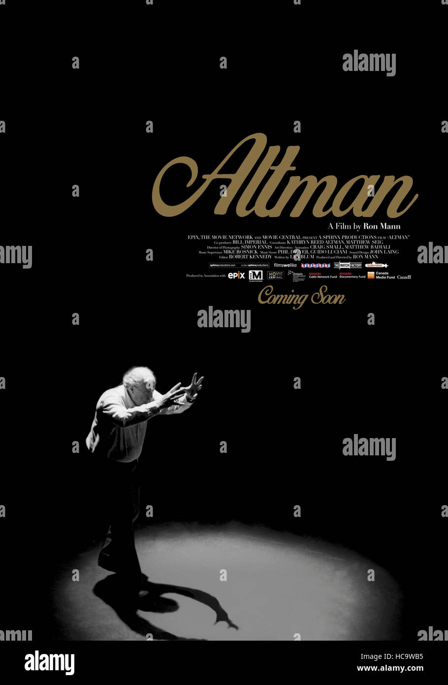ALTMAN, poster art, Robert Altman, 2014. ©Abramorama/Courtesy Everett ...