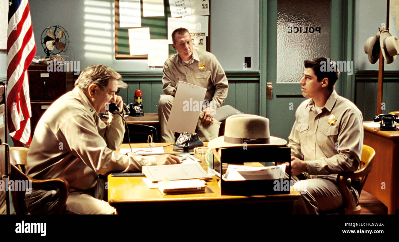 ALIEN TRESPASS, from left: Dan Lauria, Robert Patrick, Sage Brocklebank ...