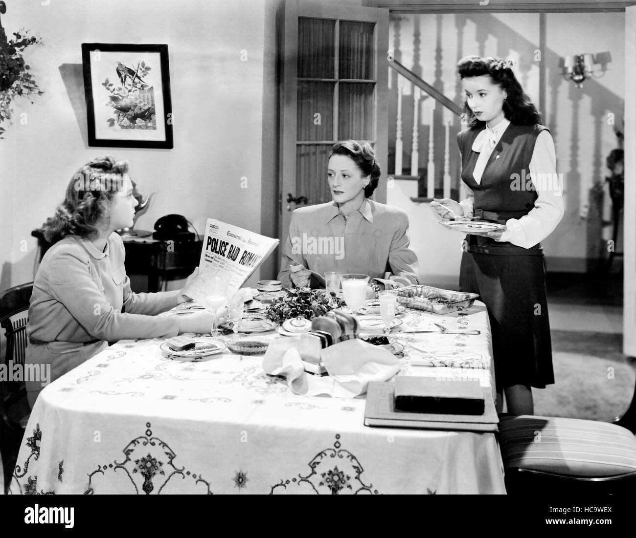 YOUTH ON TRIAL, from left, Georgia Bayes, Mary Currier, Cora Sue ...