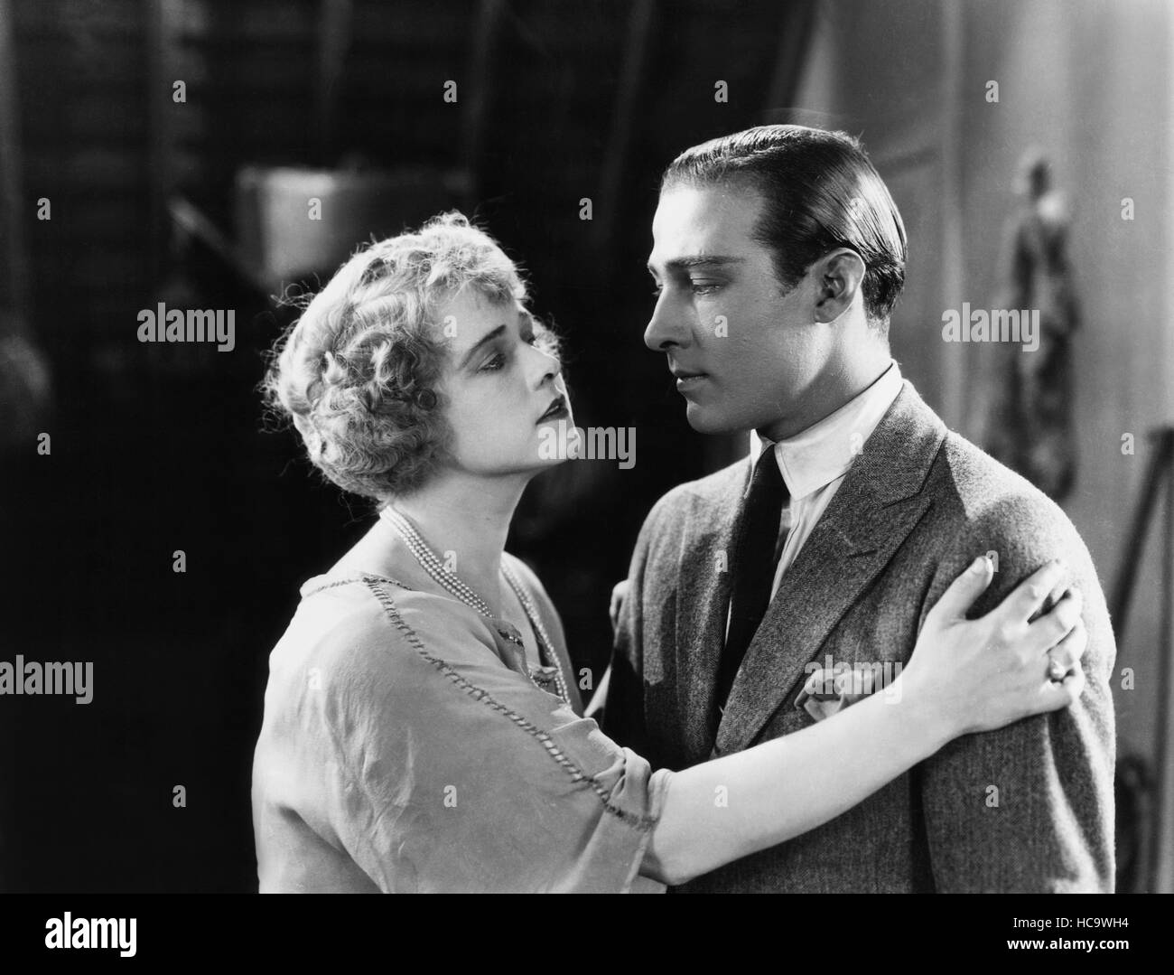 THE YOUNG RAJAH, from left: Wanda Hawley, Rudolph Valentino, 1922 Stock ...