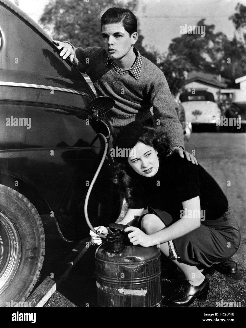YOUTH RUNS WILD, Dickie Moore, Margie Stewart, 1944 Stock Photo - Alamy