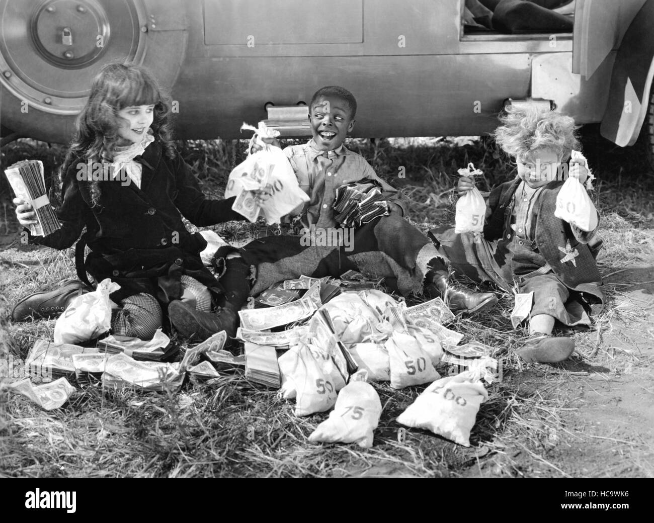 YOUNG SHERLOCKS, Mary Kornman, Ernest Morrison, Jack Davis, 1922 Stock ...