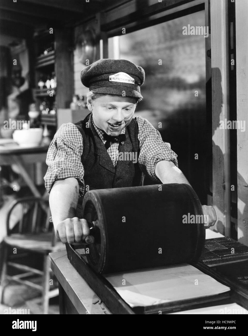 YOUNG TOM EDISON, MIckey Rooney as Thomas Edison, 1940 Stock Photo - Alamy