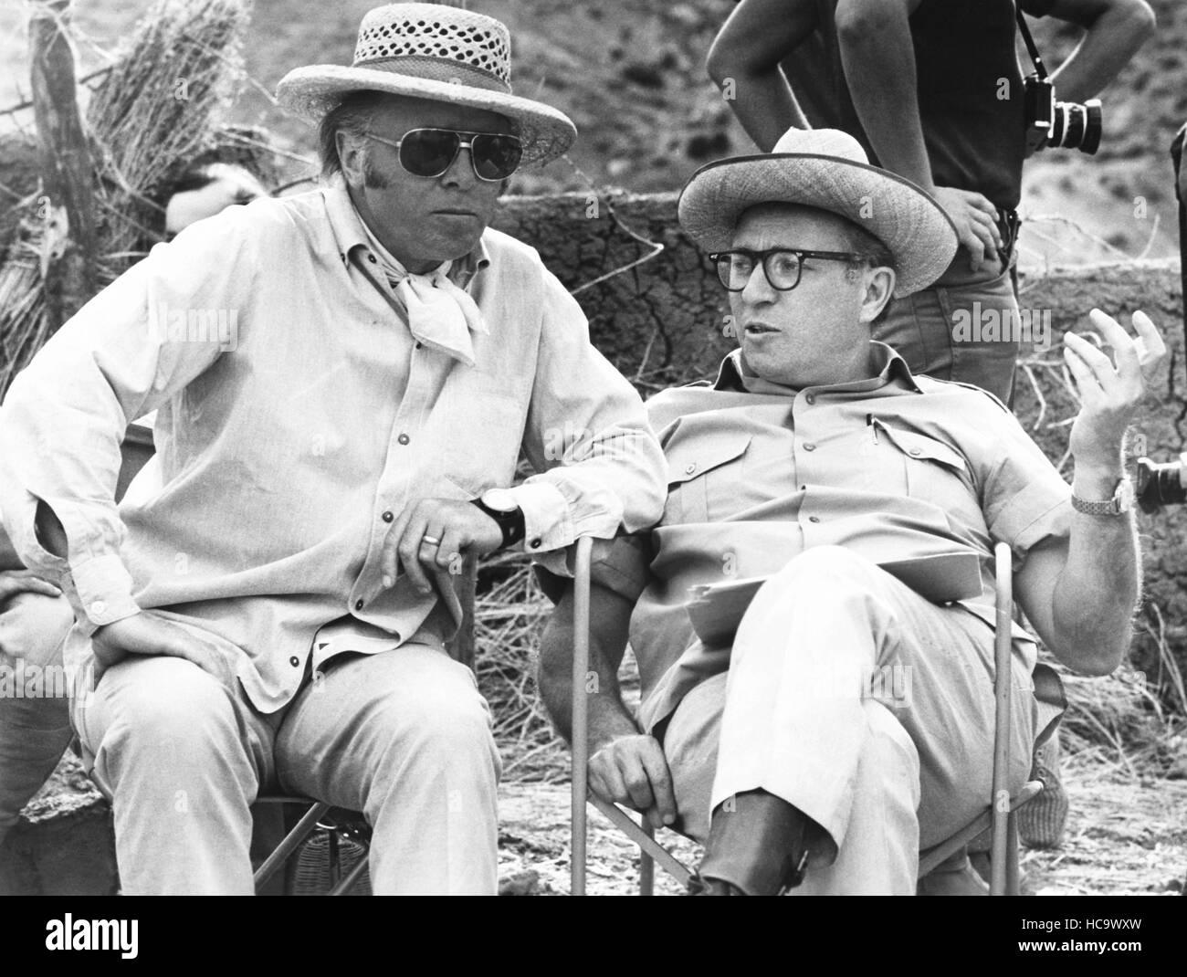 YOUNG WINSTON, from left: director Richard Attenborough, writer ...