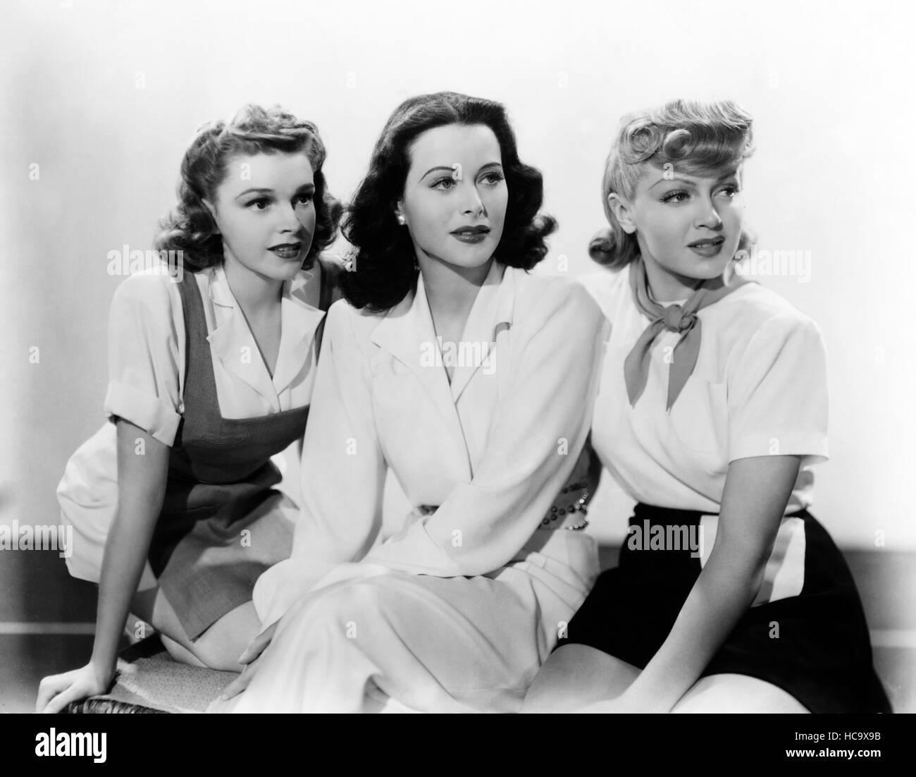 ZIEGFELD GIRL, Judy Garland, Hedy Lamarr, Lana Turner, 1941 Stock Photo ...