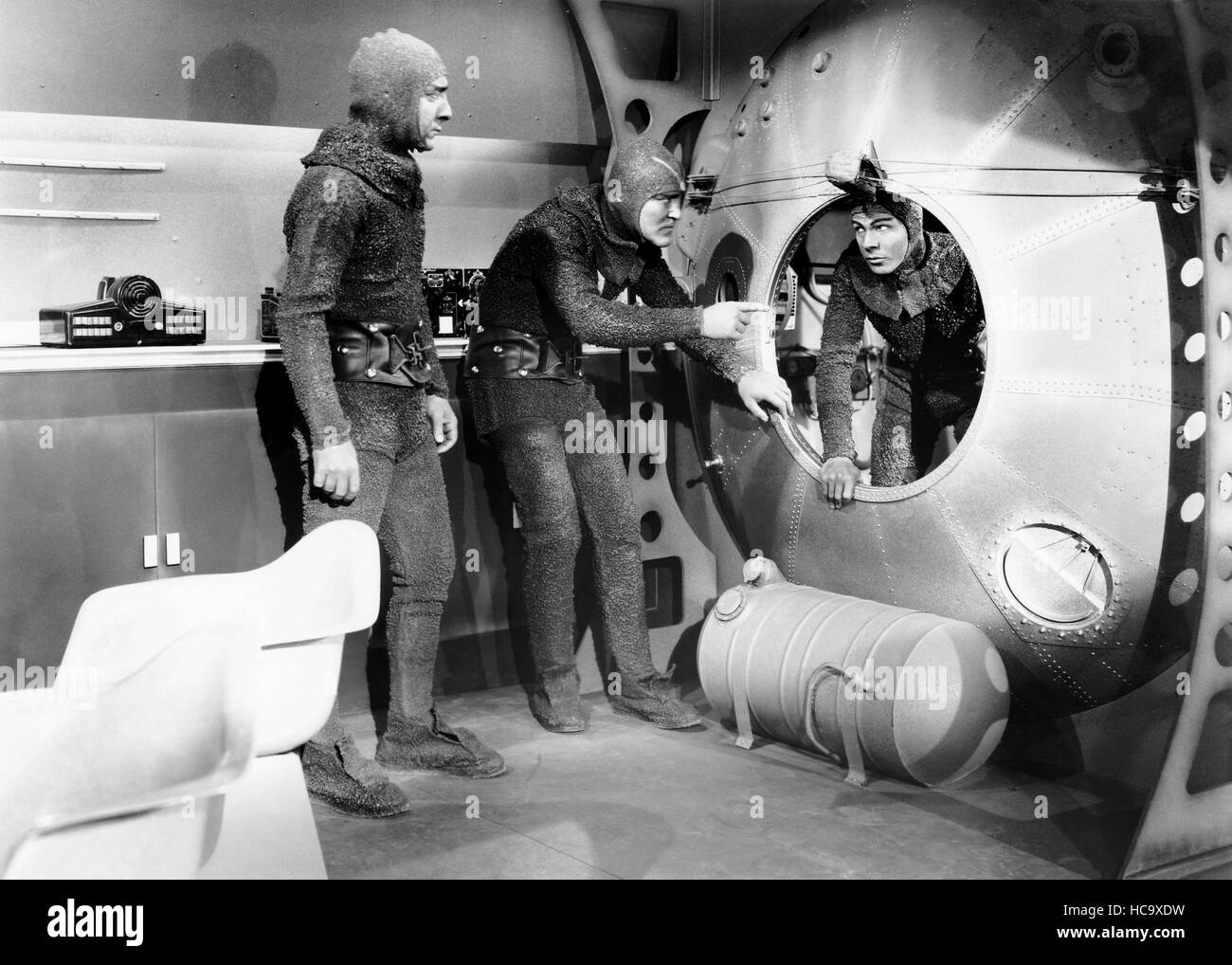 ZOMBIES OF THE STRATOSPHERE, from left, Robert Garabedian, Lane ...