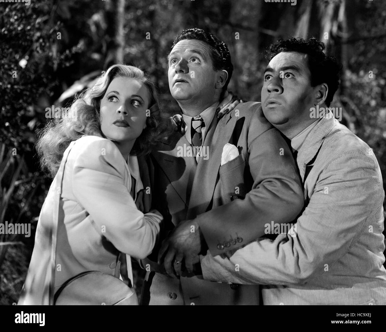 ZOMBIES ON BROADWAY, from left: Anne Jeffreys, Wally Brown, Alan Carney ...