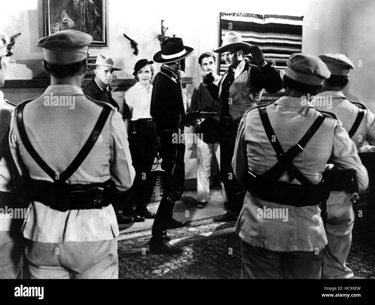 ZORRO RIDES AGAIN, Helen Christian, John Carroll, Jack Ingram, 1937 ...