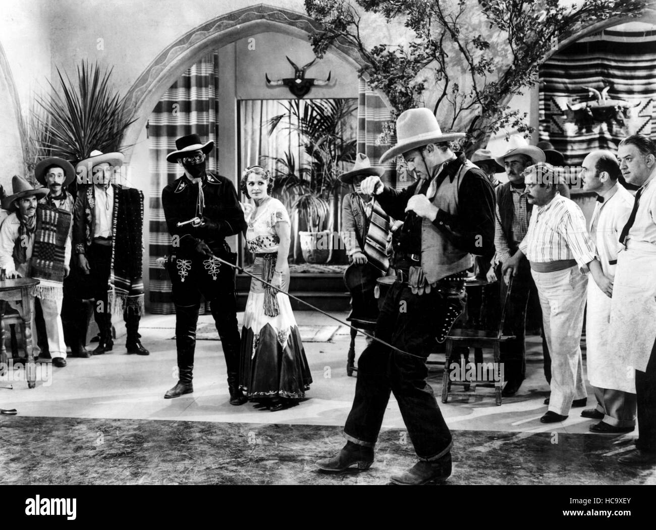 ZORRO RIDES AGAIN, John Carroll, Helen Christian, Jack Ingram, 1937 ...