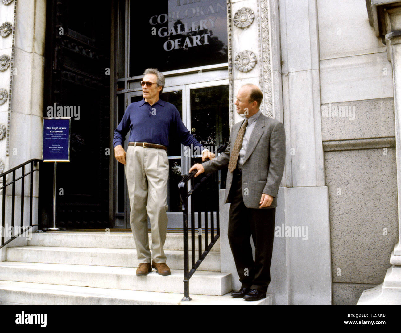 ABSOLUTE POWER, Clint Eastwood, Ed Harris, 1997, (c) Columbia/courtesy ...