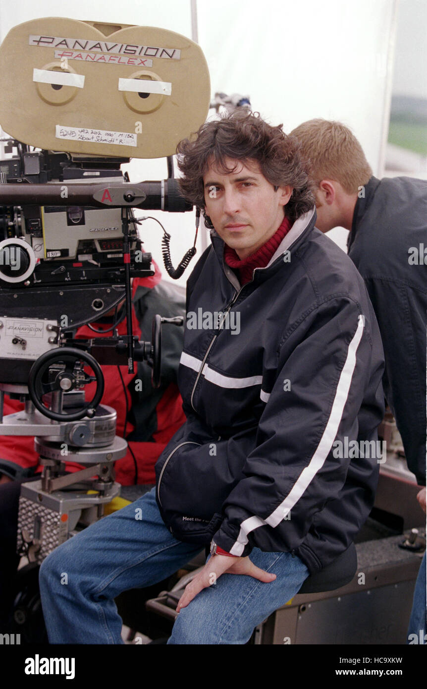 ABOUT SCHMIDT, Director Alexander Payne on the set, 2002, (c) New Line ...