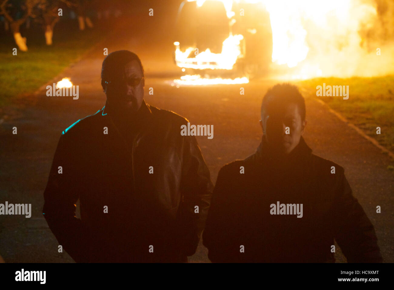 ABSOLUTION, from left: Steven Seagal, Byron Mann, 2015. ©Lionsgate ...