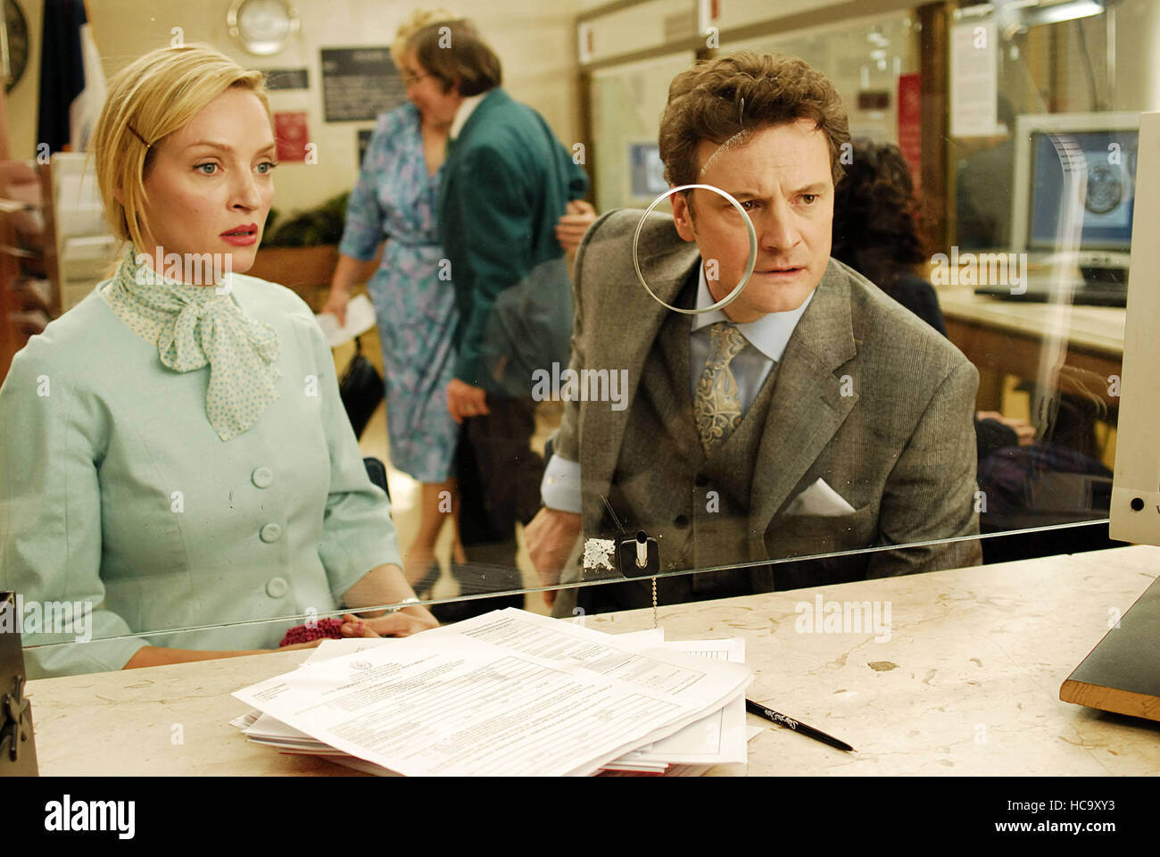 THE ACCIDENTAL HUSBAND, foreground from left: Uma Thurman, Colin Firth ...