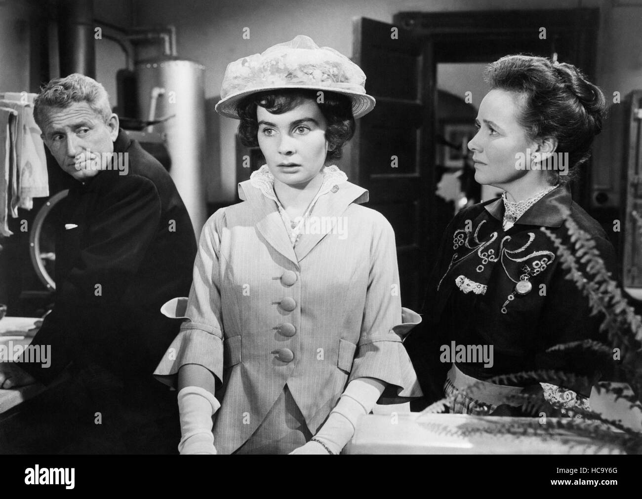 THE ACTRESS, Spencer Tracy, Jean Simmons, Teresa Wright, 1953 Stock ...