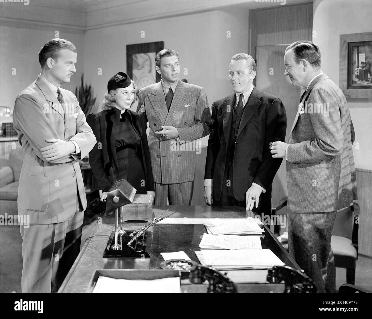 ACCIDENTS WILL HAPPEN, Gloria Blondell, Ronald Reagan, Dick Purcell ...