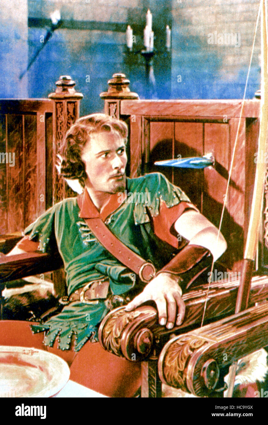THE ADVENTURES OF ROBIN HOOD, Errol Flynn, 1938 Stock Photo - Alamy