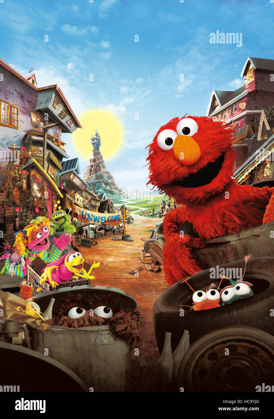 THE ADVENTURES OF ELMO IN GROUCHLAND, Elmo (right), 1999, (c) Columbia ...