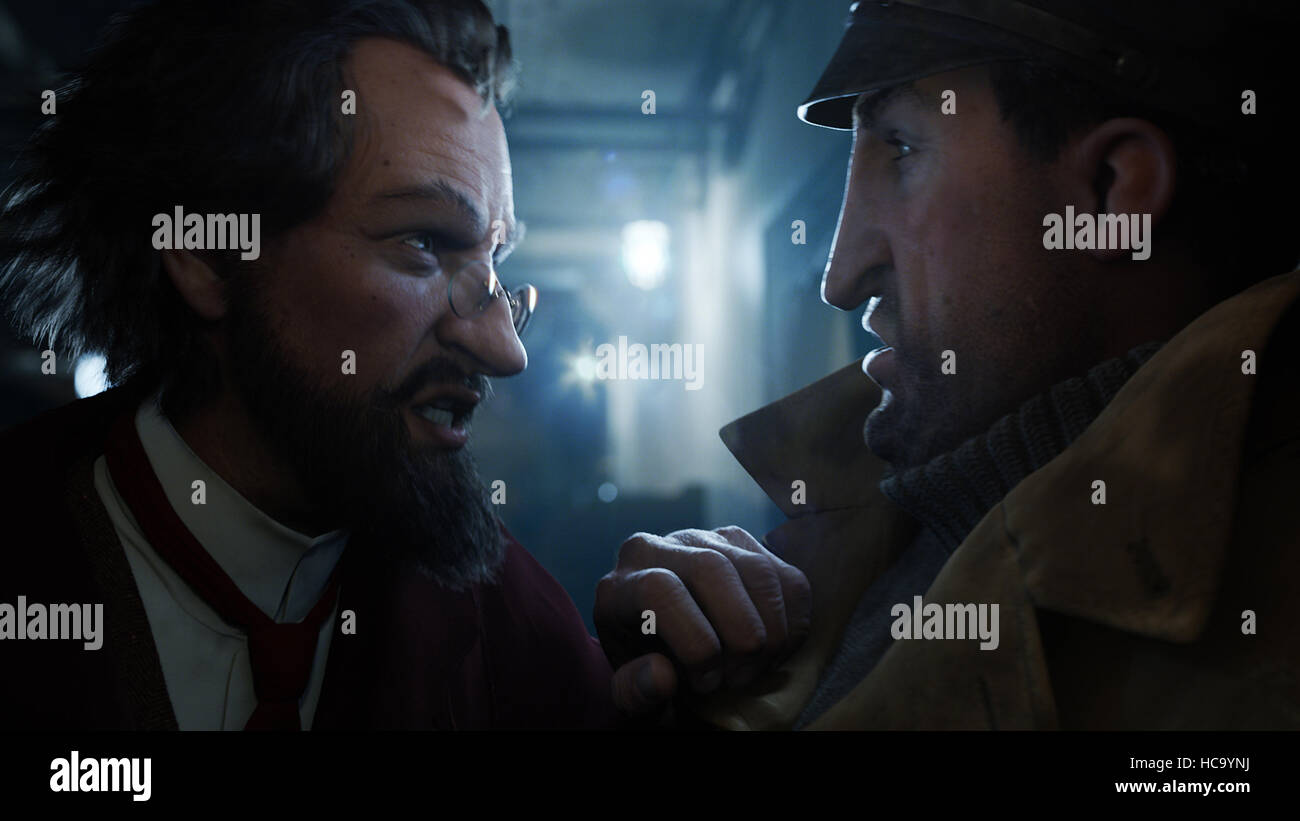 THE ADVENTURES OF TINTIN, left: Sakharine (voice: Daniel Craig), 2011 ...