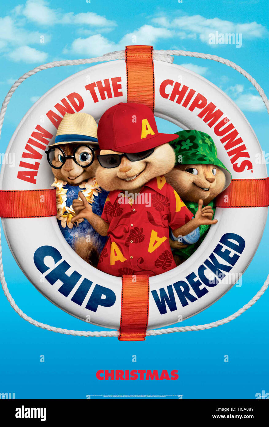 ALVIN AND THE CHIPMUNKS: CHIP-WRECKED, US poster art, Simon (voice ...