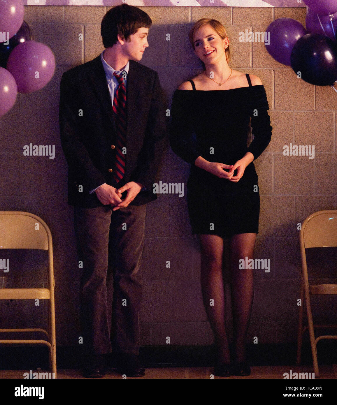 THE PERKS OF BEING A WALLFLOWER, from left: Logan Lerman, Emma Watson ...