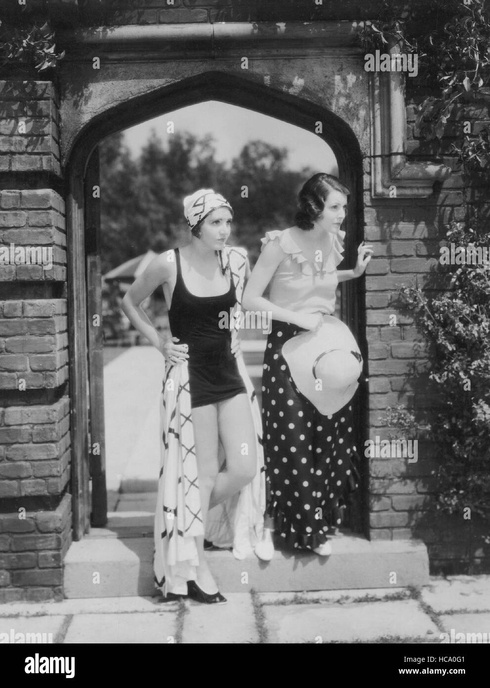 ALONG CAME YOUTH, from left: Betty Boyd, Frances Dee, 1930 Stock Photo ...