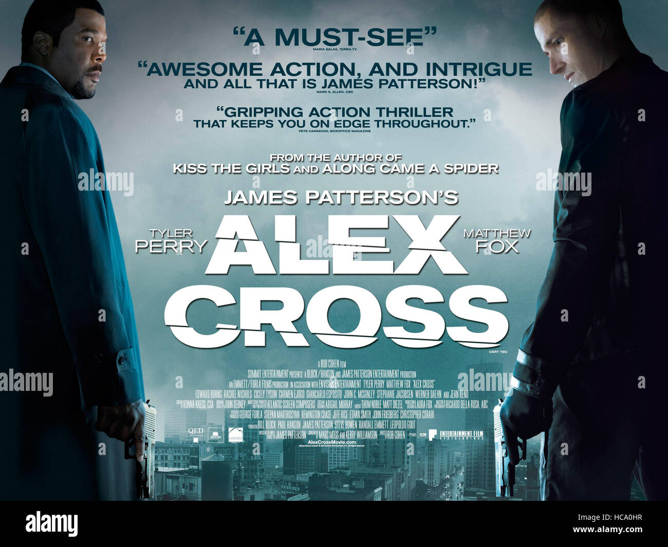ALEX CROSS, British poster art, from left: Tyler Perry, Matthew Fox ...