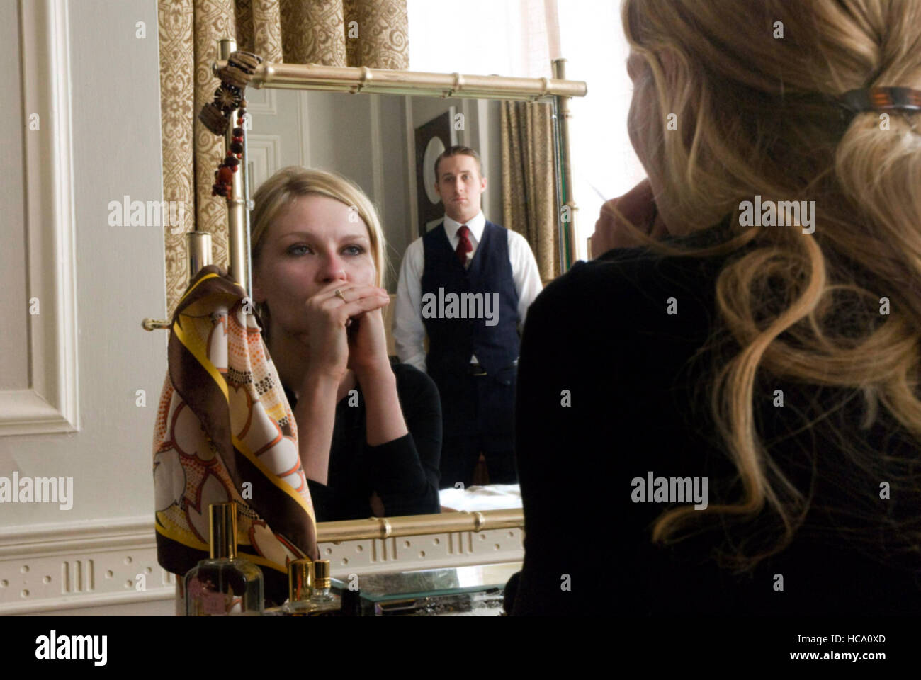 ALL GOOD THINGS, Kirsten Dunst (left and right), Ryan Gosling (center ...