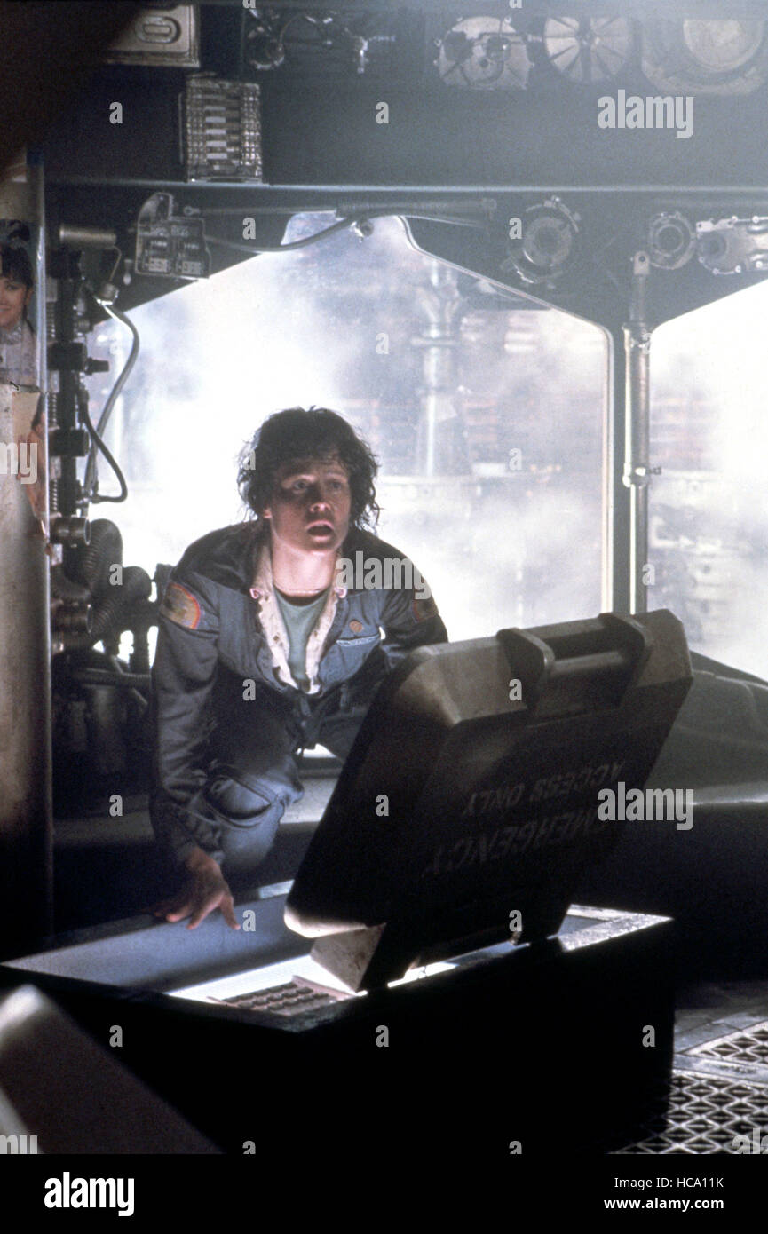 ALIEN, Sigourney Weaver, 1979, TM & Copyright (c) 20th Century Fox Film ...