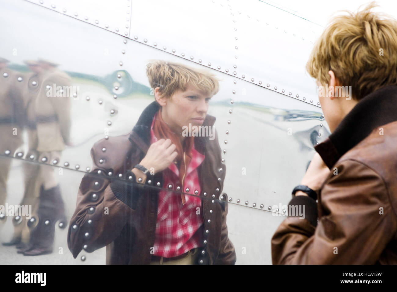 AMELIA, Hilary Swank as Amelia Earhart, 2009. ph: Ken Woroner/©Fox ...