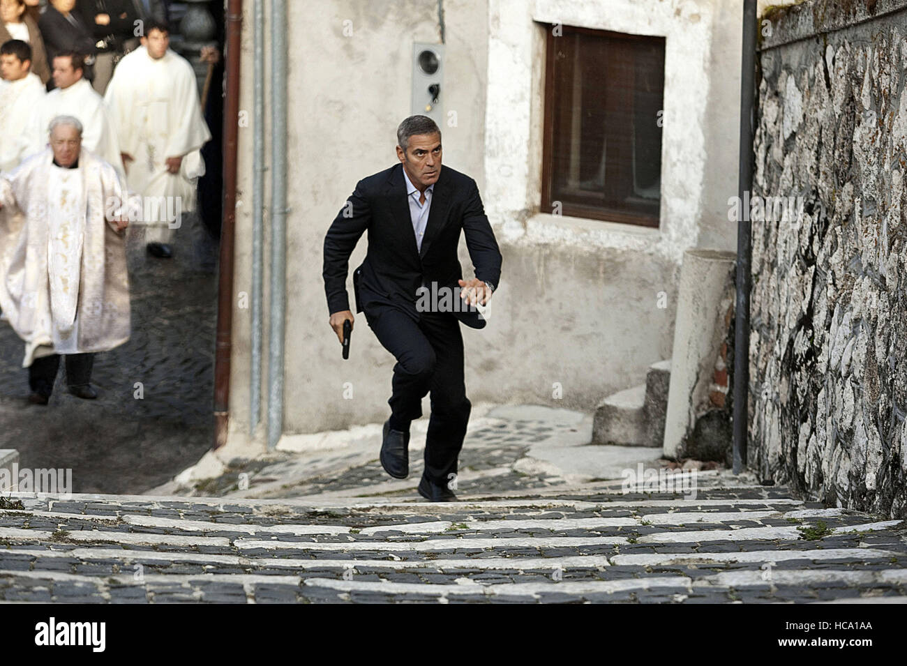THE AMERICAN, George Clooney, Paolo Bonacelli (left front), 2010 ...