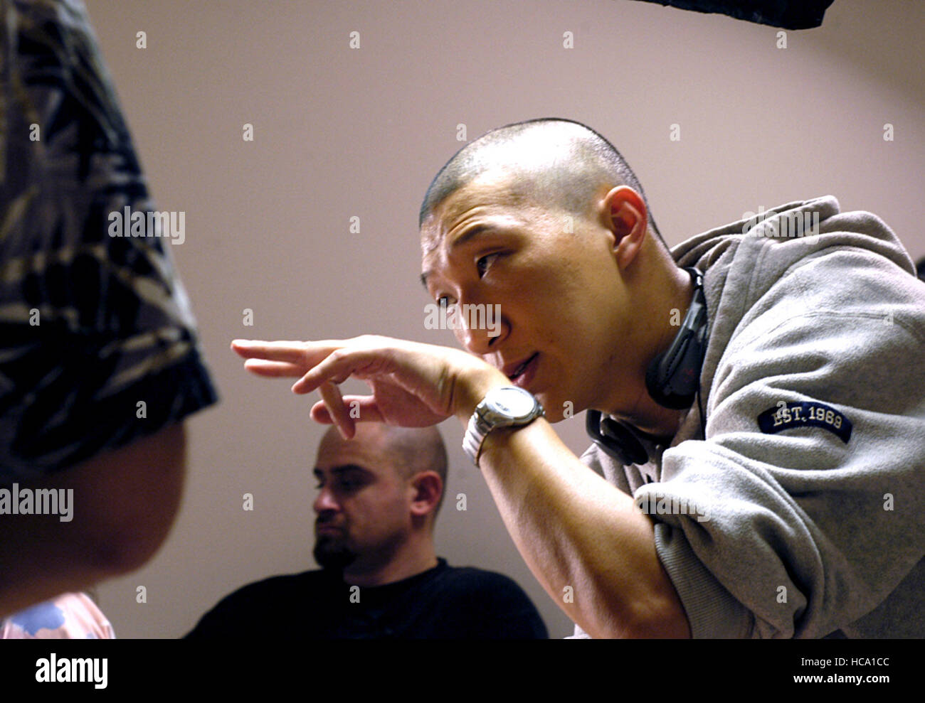 AMERICAN FUSION, director Frank Lin, on set, 2005. ©Wildcat Releasing ...