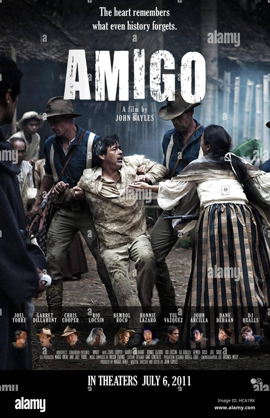 AMIGO, US poster art, Joel Torre (center), 2010. ©Variance Films ...