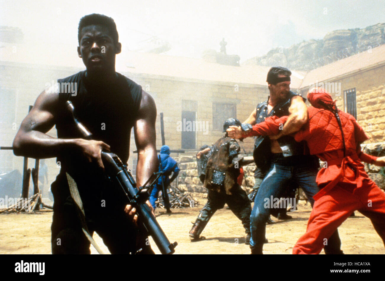 AMERICAN NINJA 4: THE ANNIHALATION, Dwayne Alexandre (left), 1990 ...