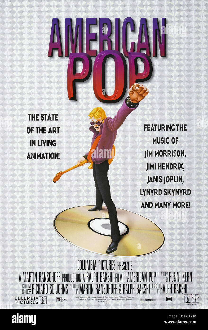 AMERICAN POP, US poster, 1981, © Columbia/courtesy Everett Collection ...