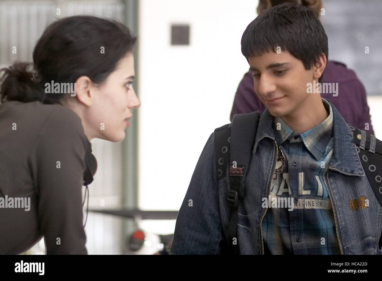 AMREEKA, from left: writer/director Cherien Dabis, Melkar Muallem, on ...