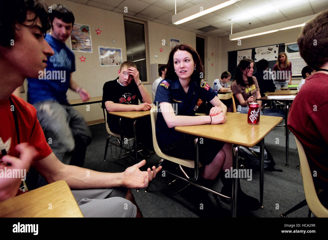 AMERICAN TEEN, Hannah Bailey (soda can on desk), 2008. ©Paramount ...